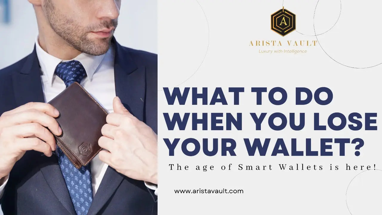 Lost Wallet India: What to Do in the Age of Smart Wallets – Arista Vault